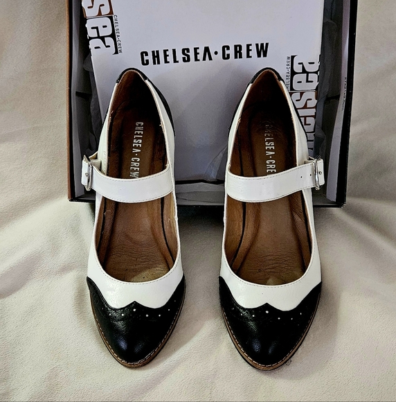 chelsea crew | Shoes | Chelsea Crew Mandy Black And White Size 8 | Poshmark